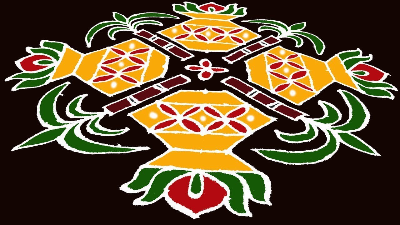 பொங்கல் கோலங்கள் - Pongal Kolangal - DivineInfoGuru.com